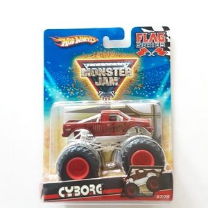 Hot Wheels | Toys | Hot Wheels Monster Jam Cyborg 64 Scale Flag Series ...